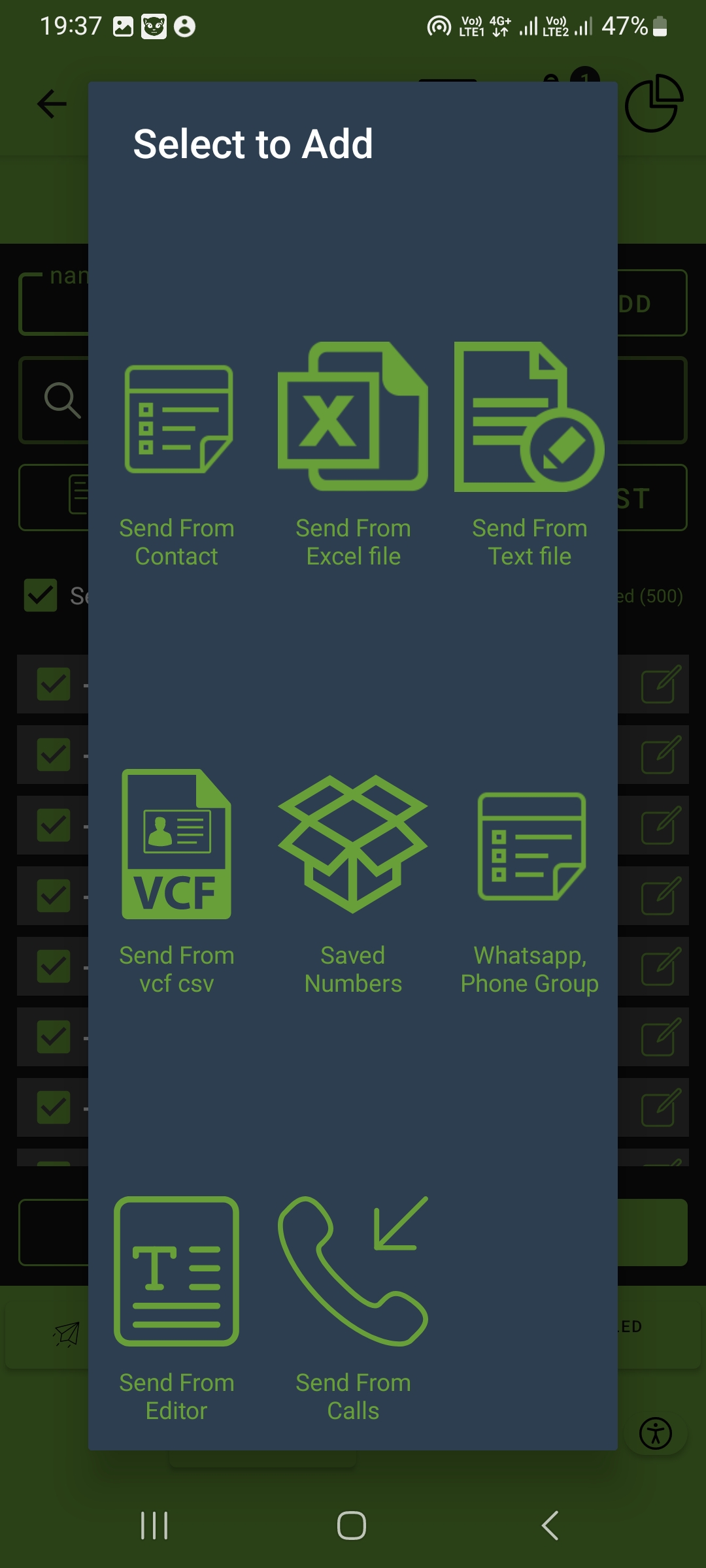 BSS Bulk sms sender (RedRadicalApp™)