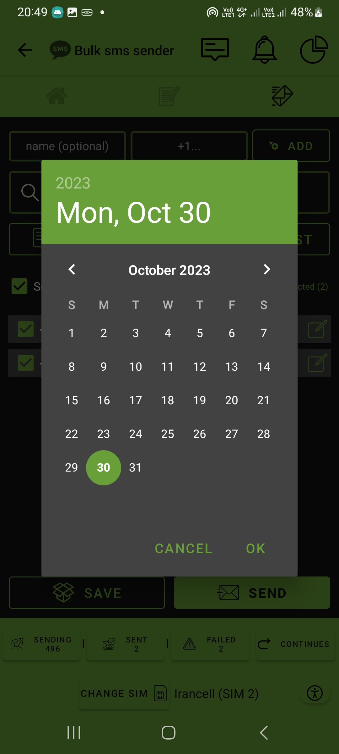 BSS Bulk sms sender (RedRadicalApp™)