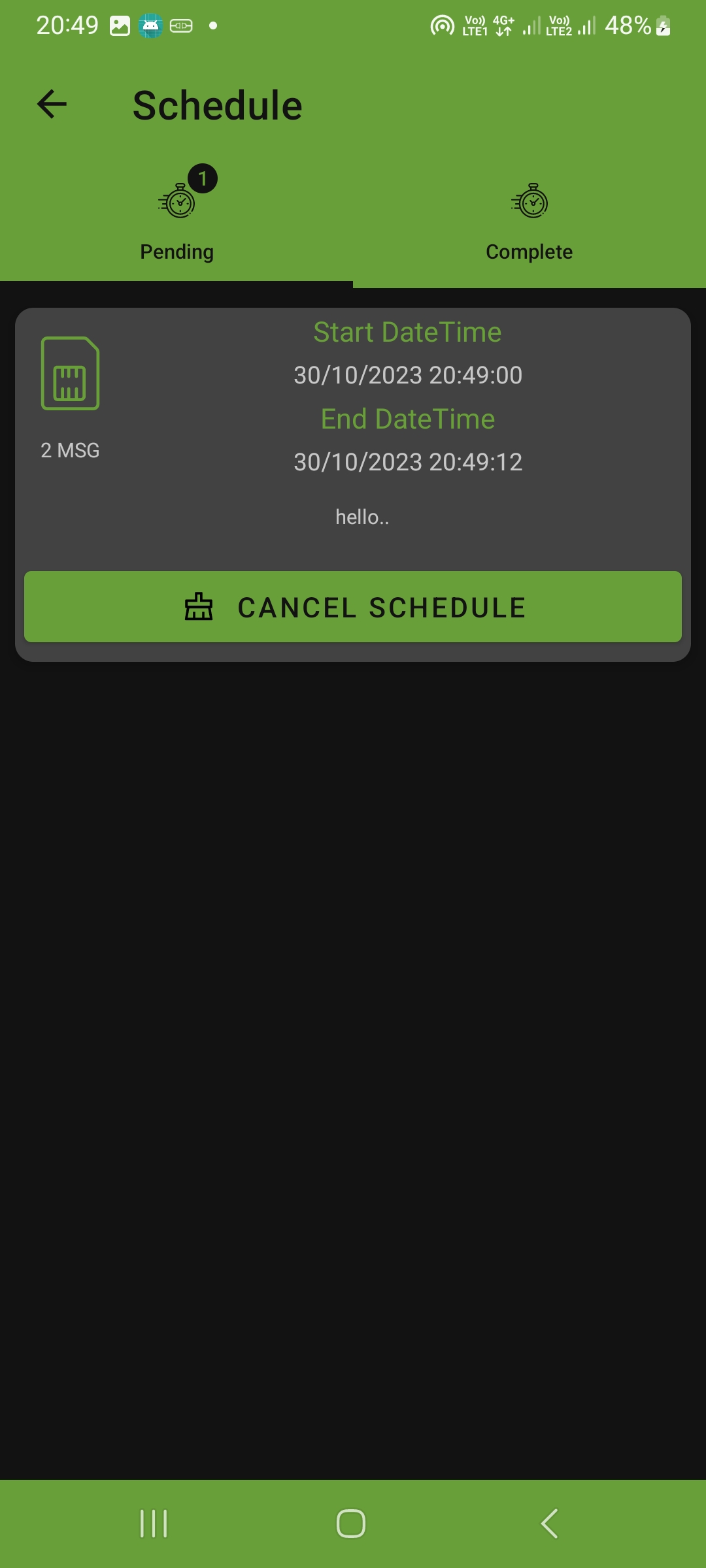 BSS Bulk sms sender (RedRadicalApp™)
