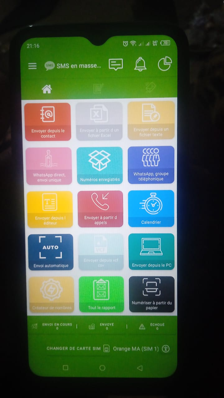 BSS Bulk sms sender (RedRadicalApp™)